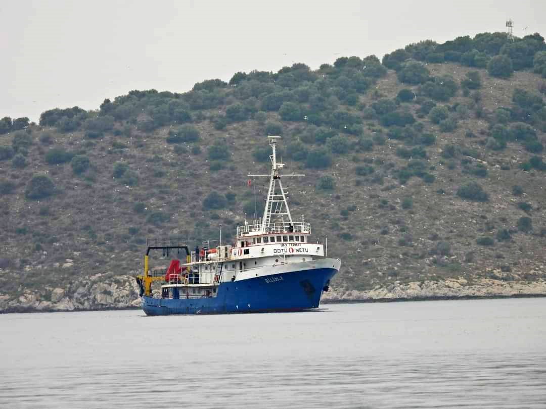 ODTÜ Bilim-2 araştırma gemisi Erdek’te
